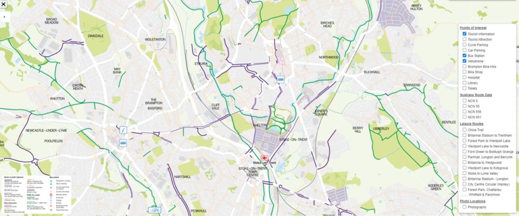 Location – The Potteries Centre