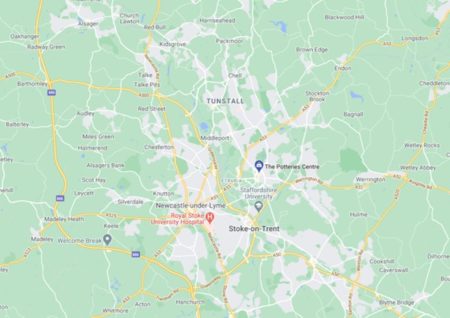 Location – The Potteries Centre